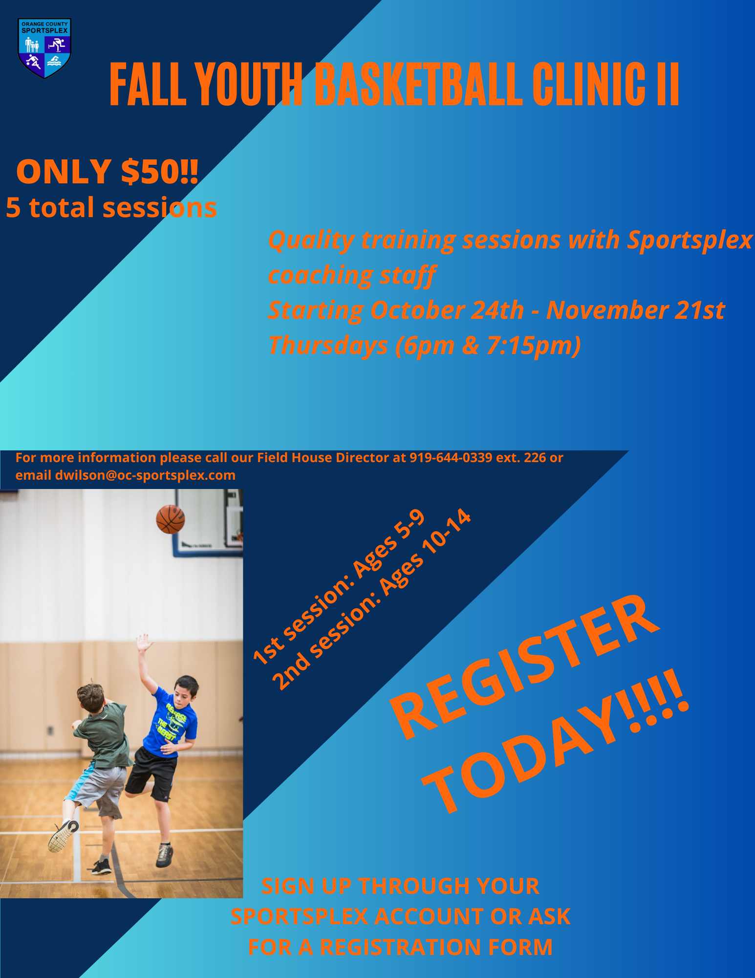 Youth Basketball – Orange County Sportsplex