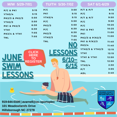 Swim Lessons – Orange County Sportsplex