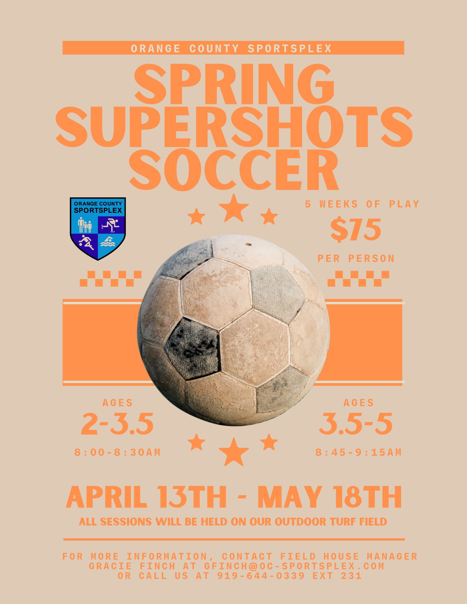 Soccer & Turf Programs – Orange County Sportsplex